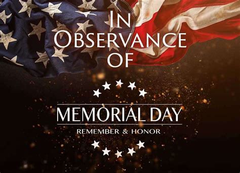 Memorial Day Holiday Hours Blue White Industries