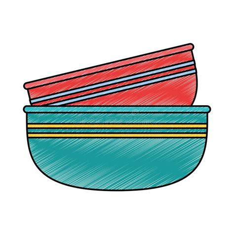 Pile Of Empty Paper Blanks Flat Line Color Isolated Vector Object Stock Vector Illustration Of