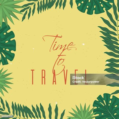 여름 해변 배경 문자 벡터 그림입니다 여행 문구와 여름 자연 배너 야자수 잎 모래 태양과 따옴표 개념에 대한 스톡 벡터 아트 및 기타 이미지 Istock