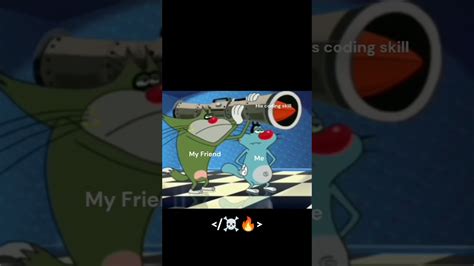 my friend coding skills 🎃 youtube