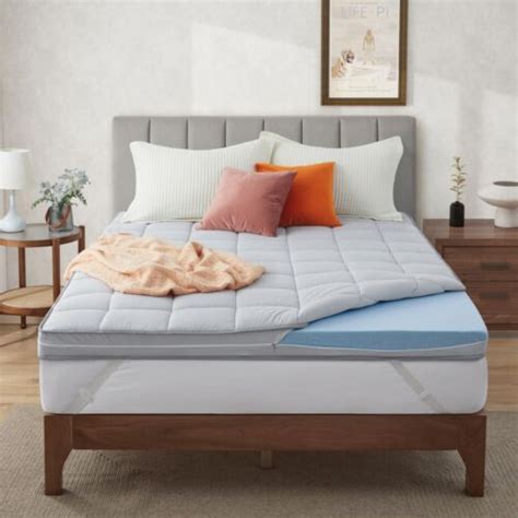 Jamdok Queen Size 4 Inch Gel Memory Foam Mattress Topper3 Inch