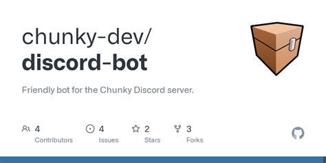 Github Chunky Devdiscord Bot Friendly Bot For The Chunky Discord