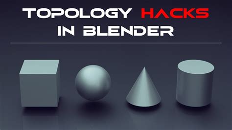 Topology Hacks In Blender Easy Shortcuts Youtube