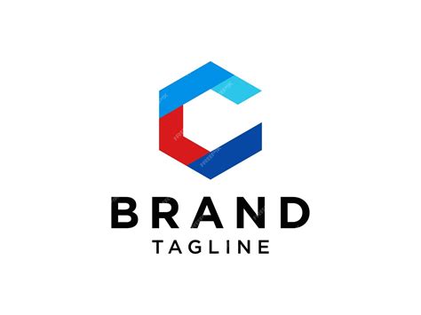 Premium Vector Abstract Initial Letter C Logo Geometric Linear Style