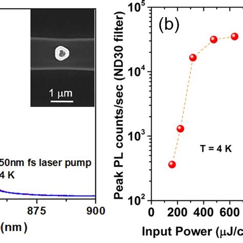 Optically Pumped Laser At Low Temperature After The Process Of Download Scientific Diagram