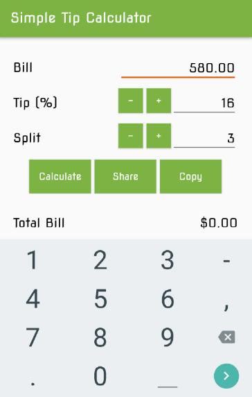 download do apk de simple tip calculator para android