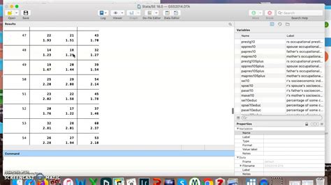 Stata 7 Categorical And Continuous Variables Youtube