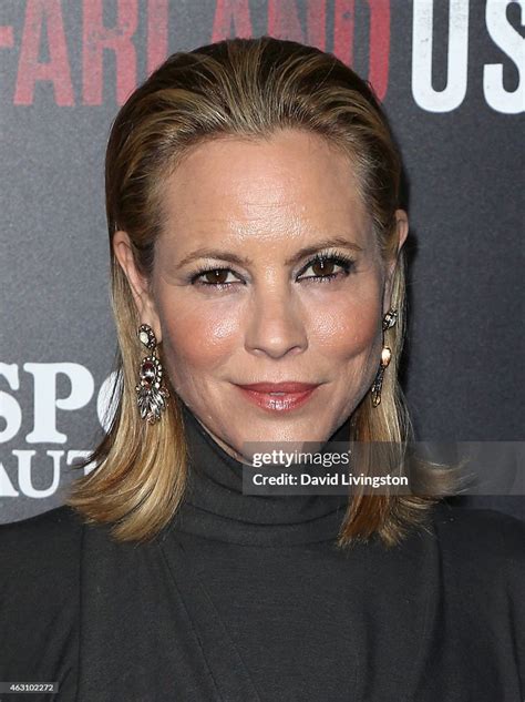 Actress Maria Bello Attends The Premiere Of Disneys Mcfarland Usa