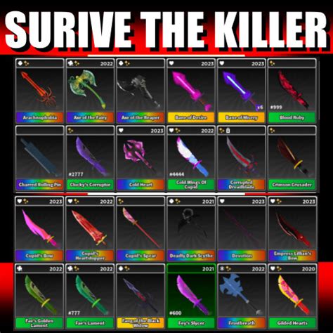 Survive The Killer Roblox Stk Knife Killer Cabin Cheap And Fast Delivery International