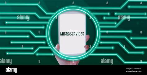 Conceptual Display Microservices Conceptual Photo Software Development Technique Building