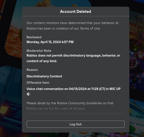 I Had My Account Deleted And I Cant Join Games Anymore Rrobloxhelp