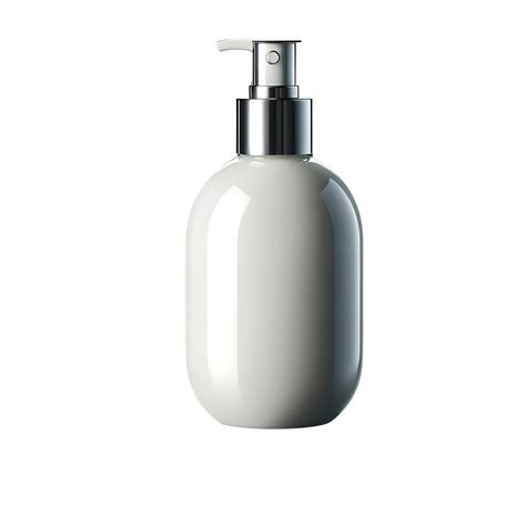 Ai Generated White Cosmetic Makeup Bottle Mockup Isolated On Background