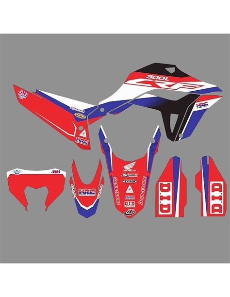 Sticker Set Compatible With Per Honda Crf 300l 2021 2024 Mxpkad18503