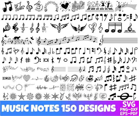 Musical Notes Svg Musical Notes Clipart Music Notes Svg Musical