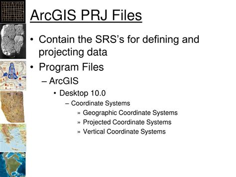 Ppt Arcgis Prj Files Powerpoint Presentation Free Download Id 3659567
