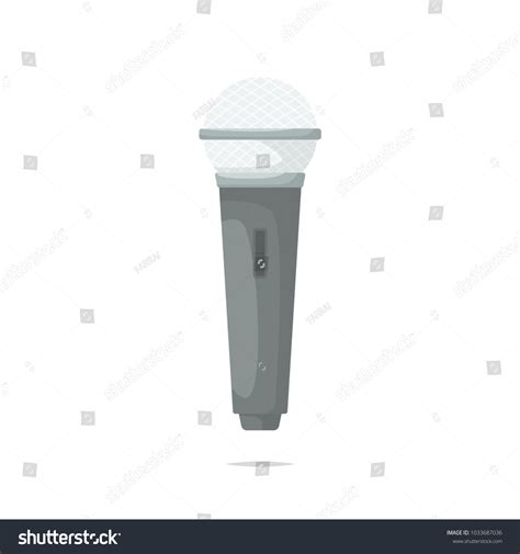 Wireless Microphone Vector Isolated Stock Vector Royalty Free