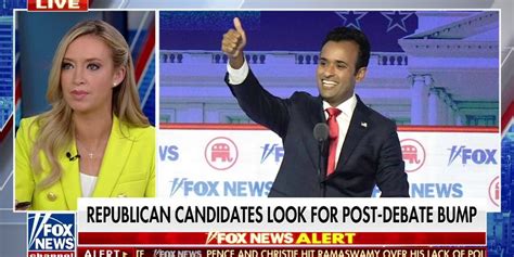 Ramaswamy seemed to mimic Trump’s style in debate: Kayleigh McEnany ...
