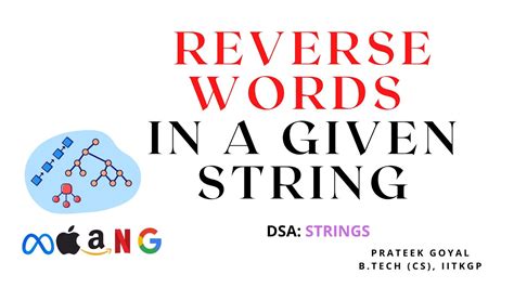 Reverse Words In A String Java Data Structures Strings Youtube