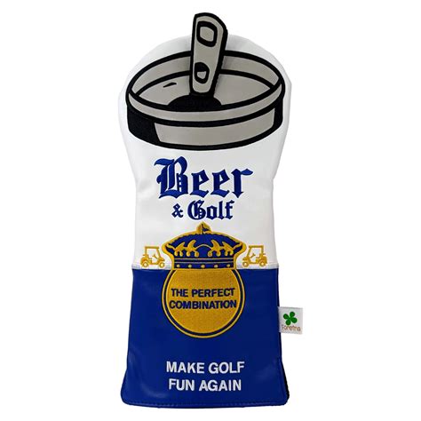 Foretra Driver Headcover Golfers Goodness Beer Can