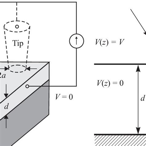 Schematic Representation Of A Stm Experiment On A Thin Metal Film A Download Scientific