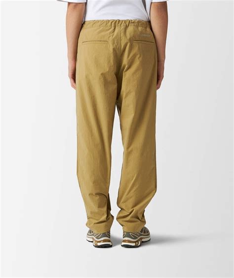 Nylon Chino Tuck Tapered Pants
