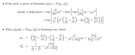Bayesian Estimation 1 Conjugate Prior And Variational Inference
