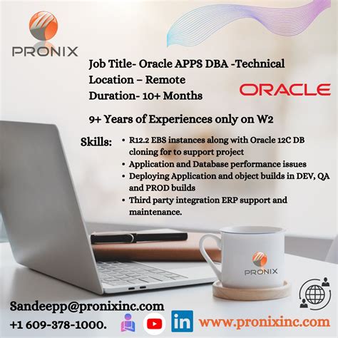 sandeep reddy on linkedin pronixinc pronixinc oracleappsdba oracle