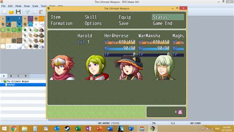 Status Bars Don T Display Properly RPG Maker Forums