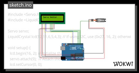 Lcd Screen With Motor And 2 Led Wokwi ESP32 STM32 Arduino Simulator