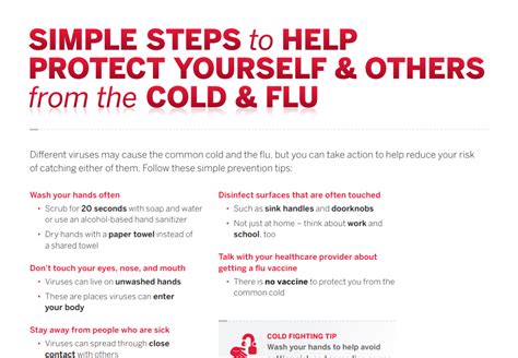 A Tylenol® Chart Pdf For Steps To Protect Yourself And Others From The