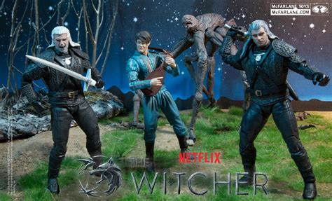McFarlane Toys выпустила фигурки героев сериала «Ведьмак» от Netflix