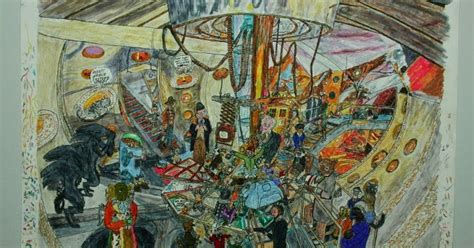 HackRVA Makes HackRVA Member Bill Creates Dr Who Fan Art