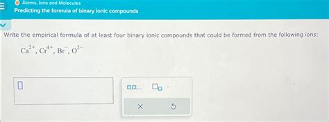 solved atoms ions and moleculespredicting the formula of