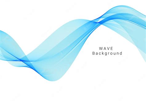 Premium Vector Abstract Colorful Vector Background Color Blue Wave Design