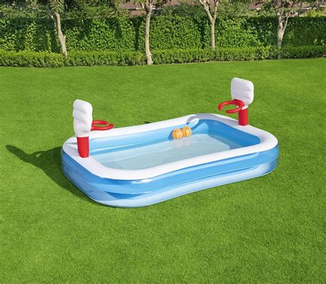 გასაბერი აუზი კალათბურთი 251х168х102 სმ