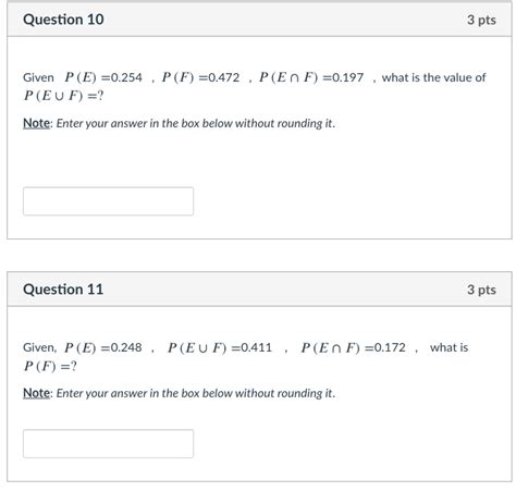 Solved Question 10 3 Pts Given Pe 0254 P F 0472 P