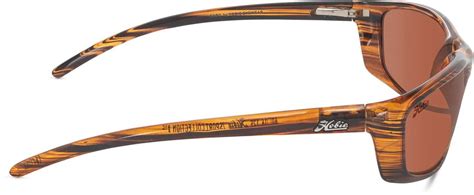 Hobie Cabo Sunglasses Shiny Brown Wood Copper Tackledirect