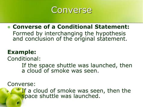 ppt 3 1 conditional statements converses inverses contrapositives