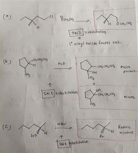 [solved] Draw The Product S Of Each Reaction And Indicate The Reaction Course Hero