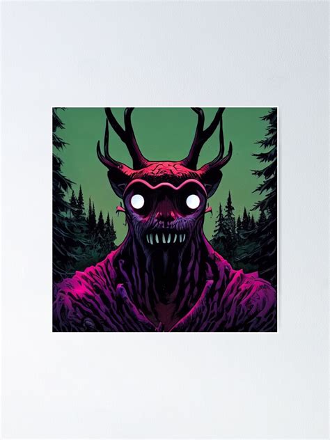 Wendigo Poster For Sale By Ironicdoll Redbubble
