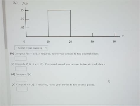 Solved The Random Variable X Is Known To Be Uniformly