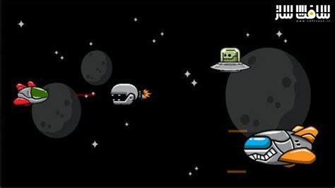 آموزش ساخت بازی تیراندز فضایی side scrolling در unity با playmaker