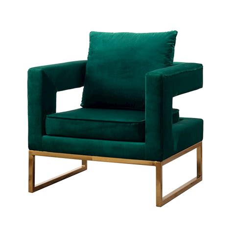 Roundhill Furniture Lenola Contemporary Upholstered Accent Arm Chair