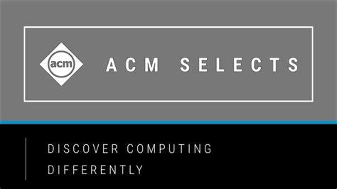 Association For Computing Machinery