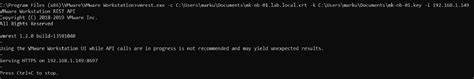 Vmware Workstation Api Remote Access