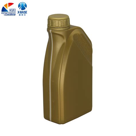 1l Hdpe Plastic Engine Oil Bottle With Liquid Line Customization