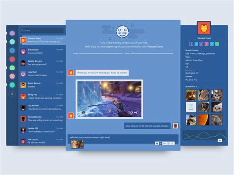 30 Chat Web App UI Design For Inspiration Smashfreakz