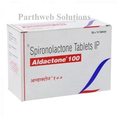 Aldactone 100mg Tablets At ₹ 15895stripe Pune Id 7330691262