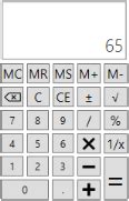 About WPF Calculator Control Syncfusion