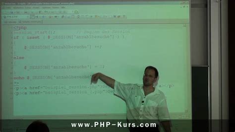 Session Programmierung In Php Als Beispiel Php Youtube